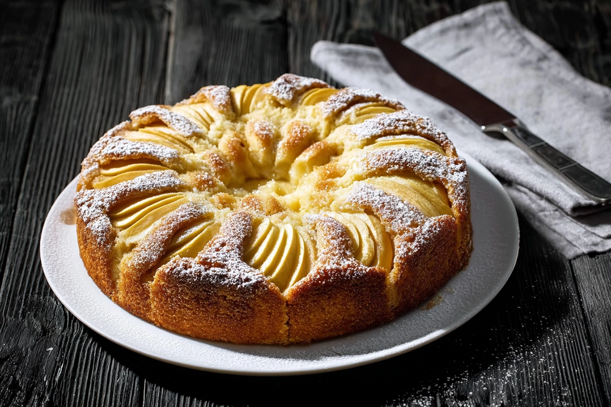 Gâteau aux pommes allemand : le dessert moelleux qui réchauffe les ...