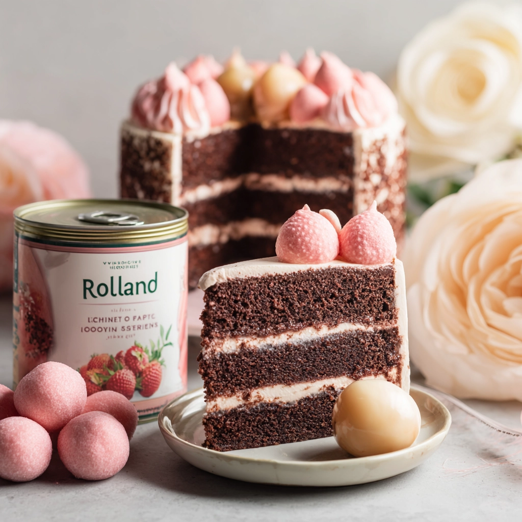 Lychee Rose Chocolate Cake – Recette Facile & Gourmande (1 Astuce Magique)