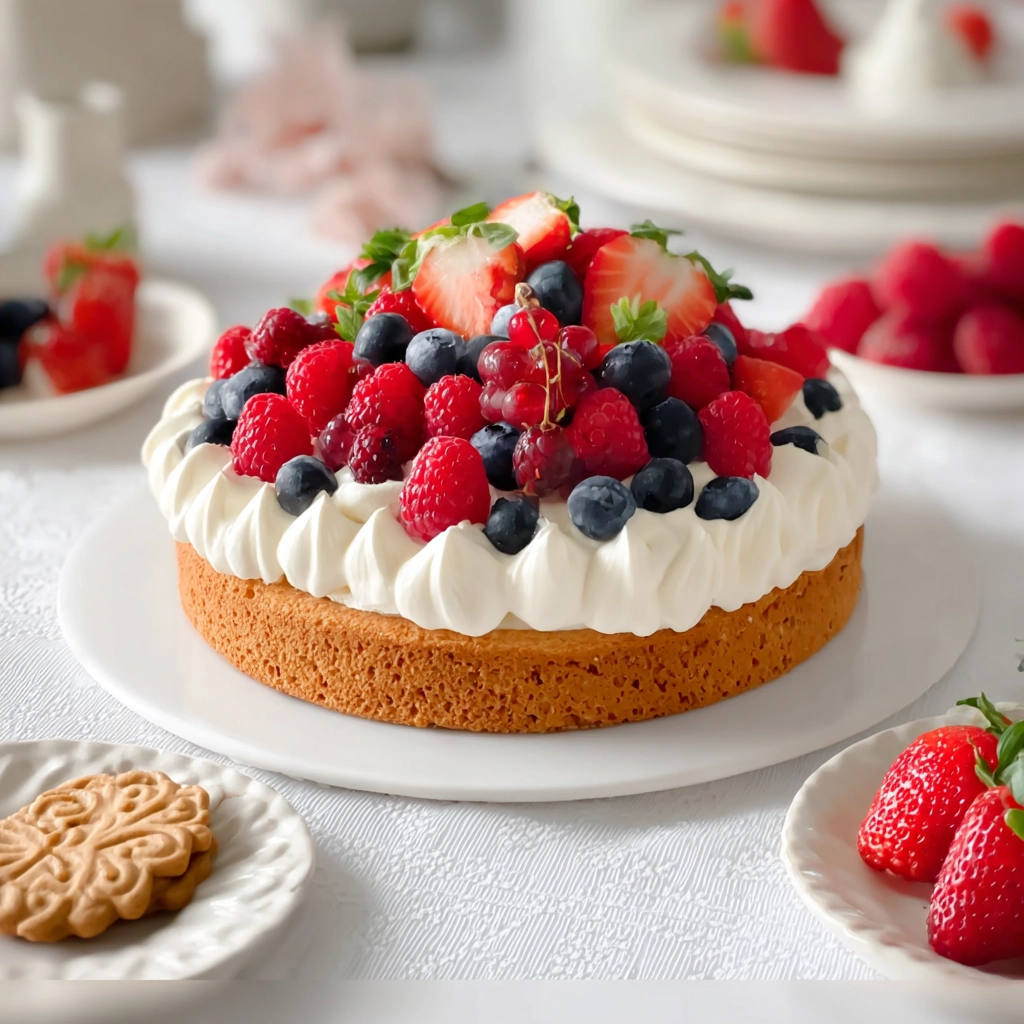 Tarte aux fruits rouges sur sablé breton – Recette Unique et Gourmande (1)