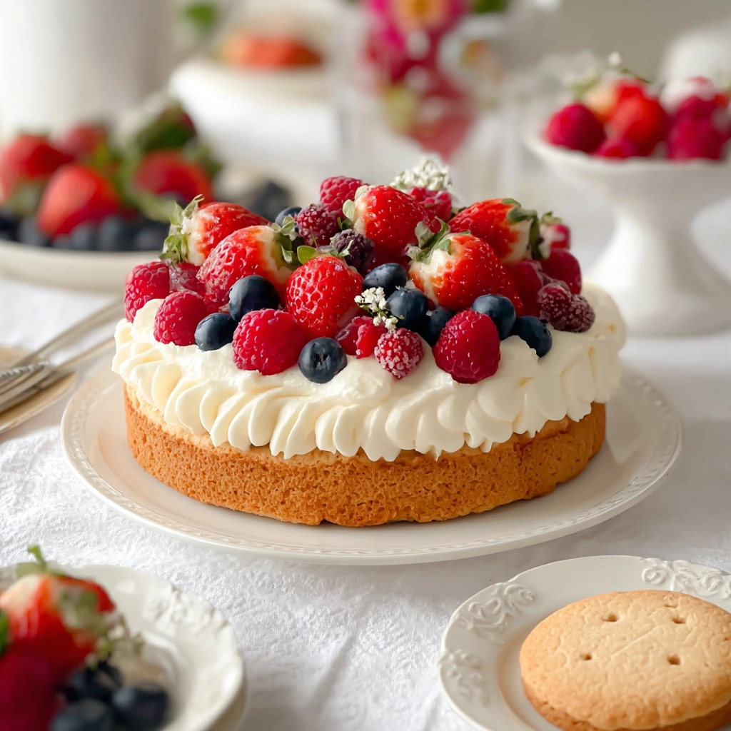 Tarte aux fruits rouges sur sablé breton – Recette Unique et Gourmande (1)
