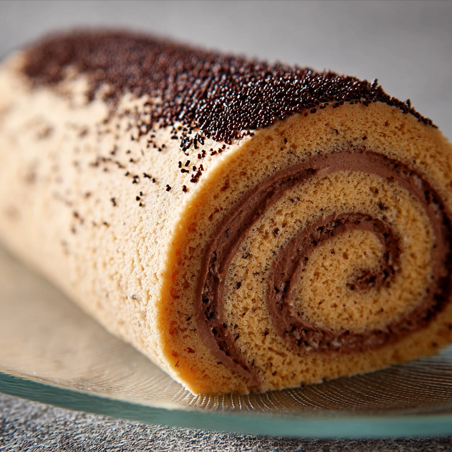 Gâteau Roulé Nutella simple en 7 étapes gourmandes